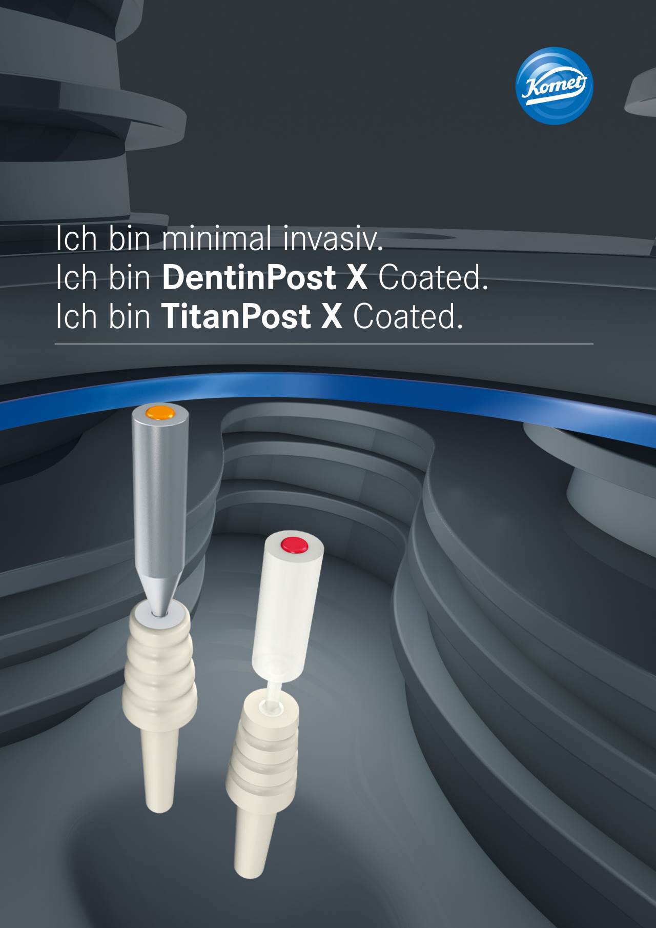 Broschüre | DentinPost X Coated und TitanPost X Coated › Komet Magazin