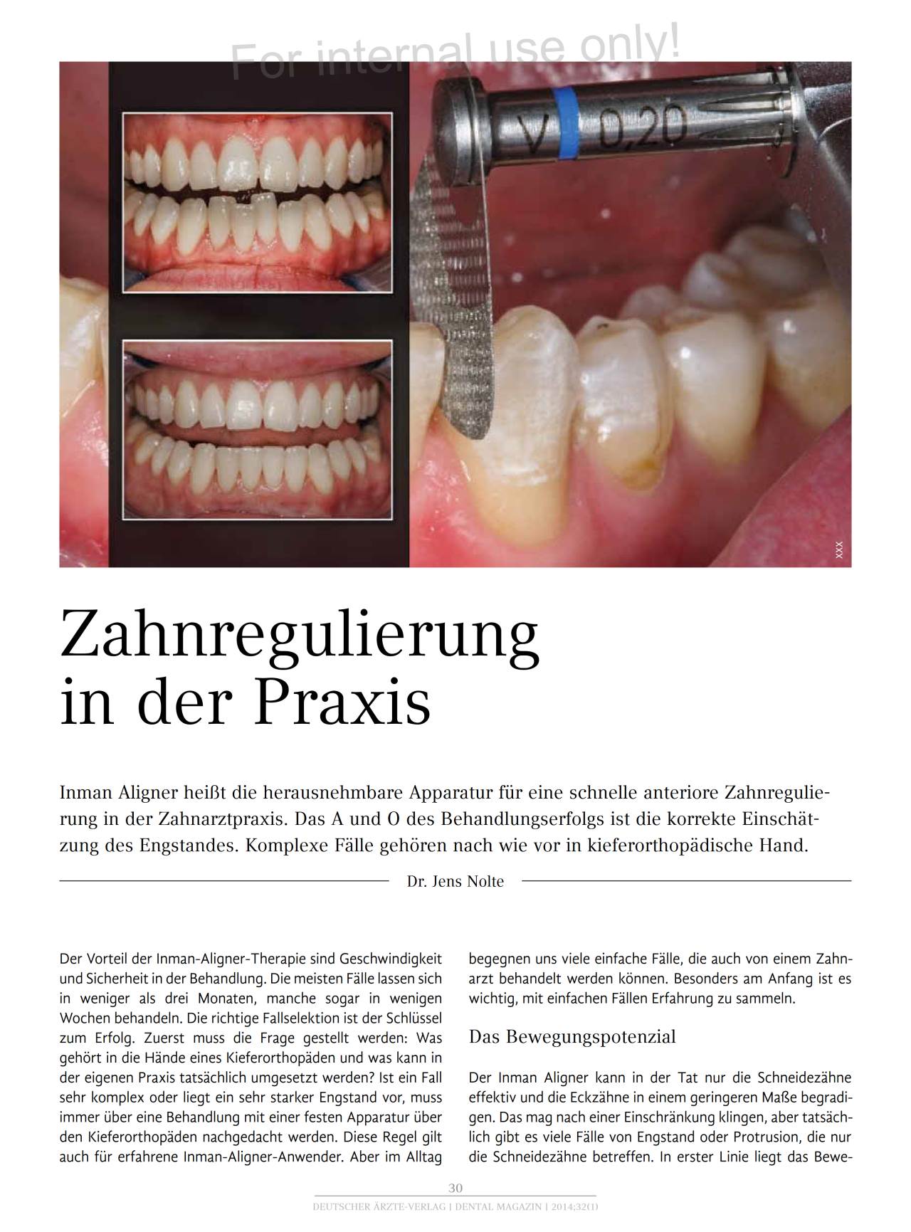 FB | Zahnregulierung in der Praxis › Komet Magazin