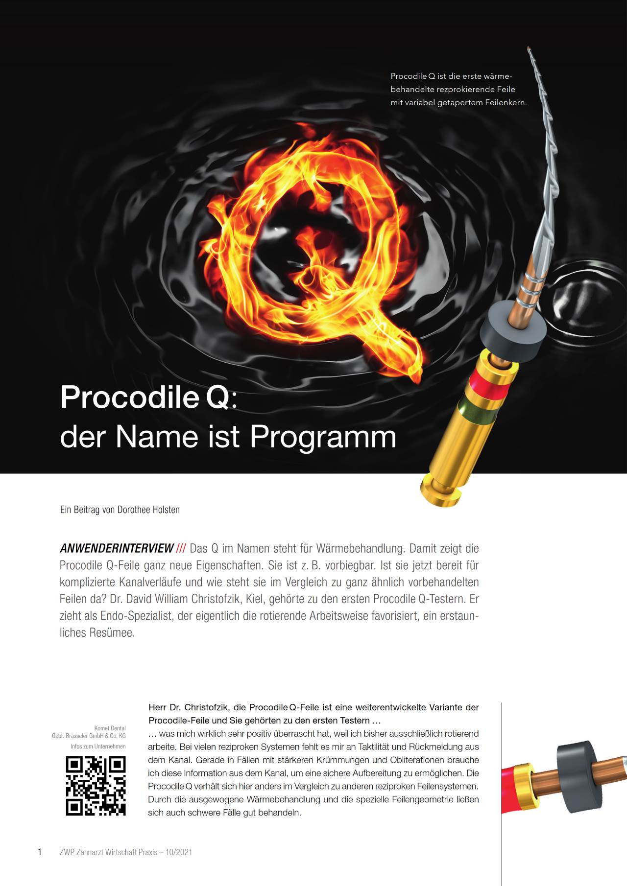 FB | Procodile Q: der Name ist Programm › Komet Magazin